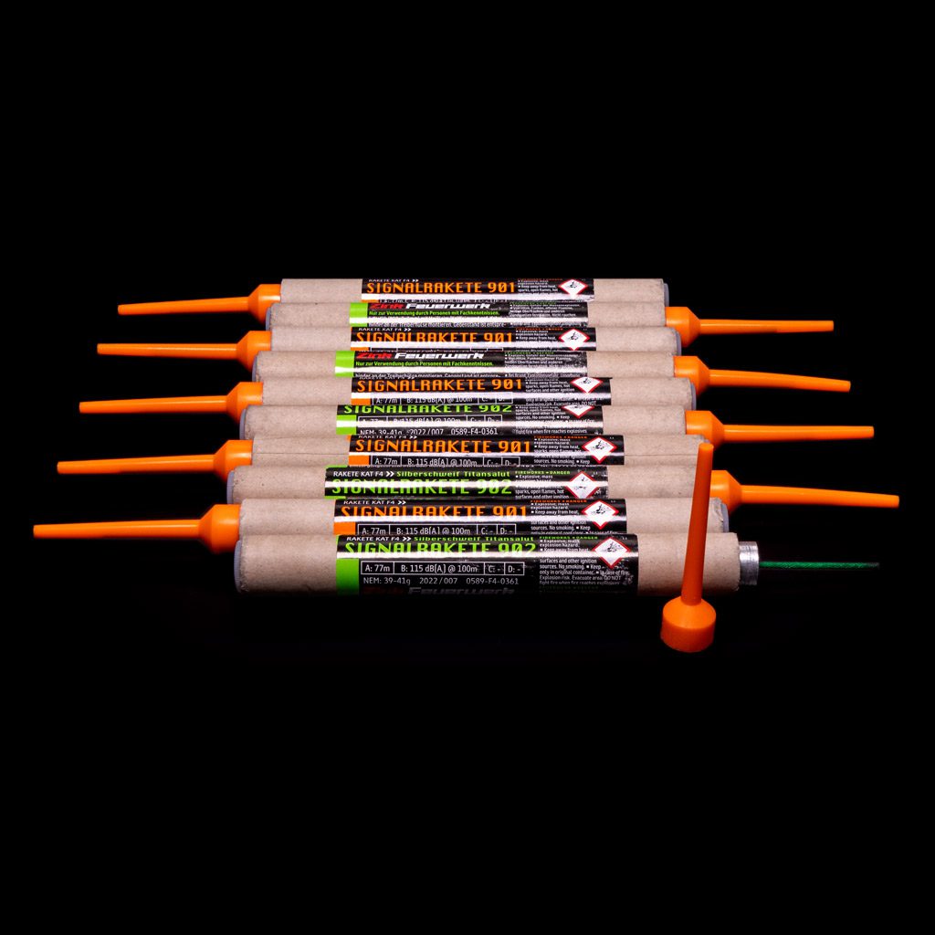 Signalrakete 90X Zink 10 Pcs InMart Pyro